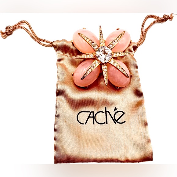 Cache | Jewelry | Beautiful Flower Broche From Cach Vintage Never Used ...